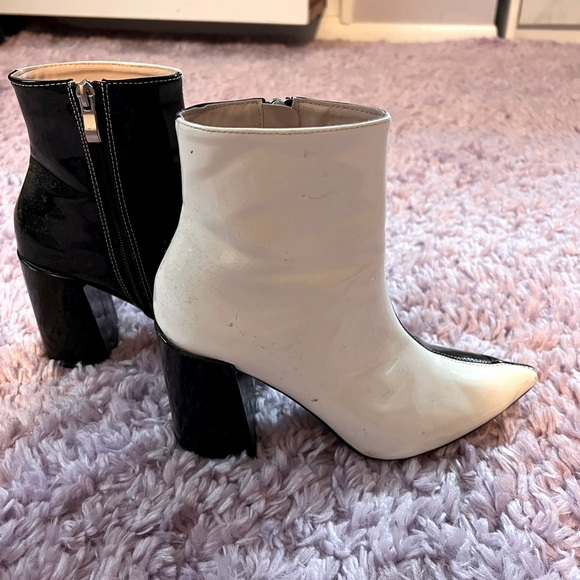 Nasty Gal | Shoes | Two Toned Booties | Poshmark
